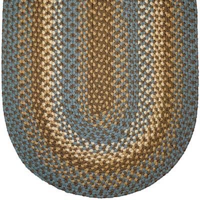 838 Dove Gray Basket Weave – Colonial Braided Rugs
