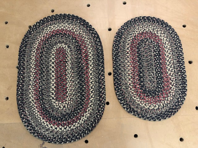 Rug Set #782-JC – Colonial Braided Rugs